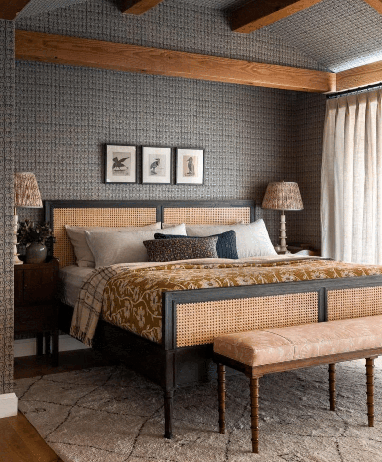 30 Smart Bed Against A Wall Ideas For Your Bedroom - Drop By My Home