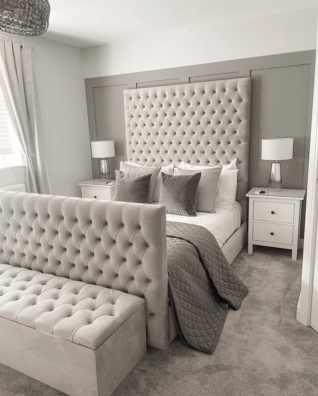 30 Smart Bed Against A Wall Ideas For Your Bedroom - Drop By My Home