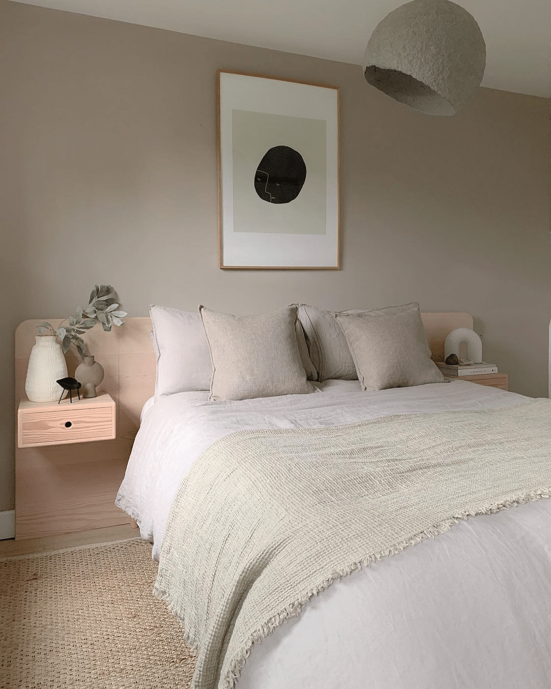 30 Smart Bed Against A Wall Ideas For Your Bedroom - Drop By My Home