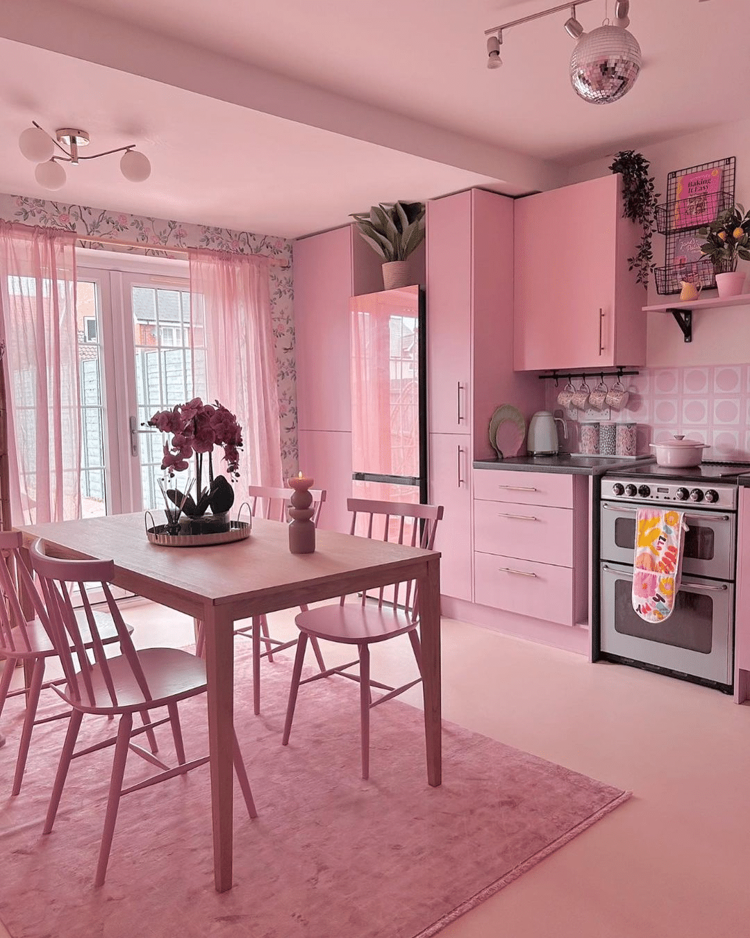 40 Most Elegant And Unique Pink kitchen Ideas - Drop By My Home