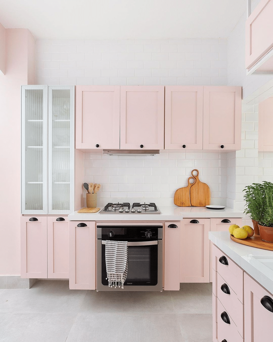 40 Most Elegant And Unique Pink kitchen Ideas - Drop By My Home