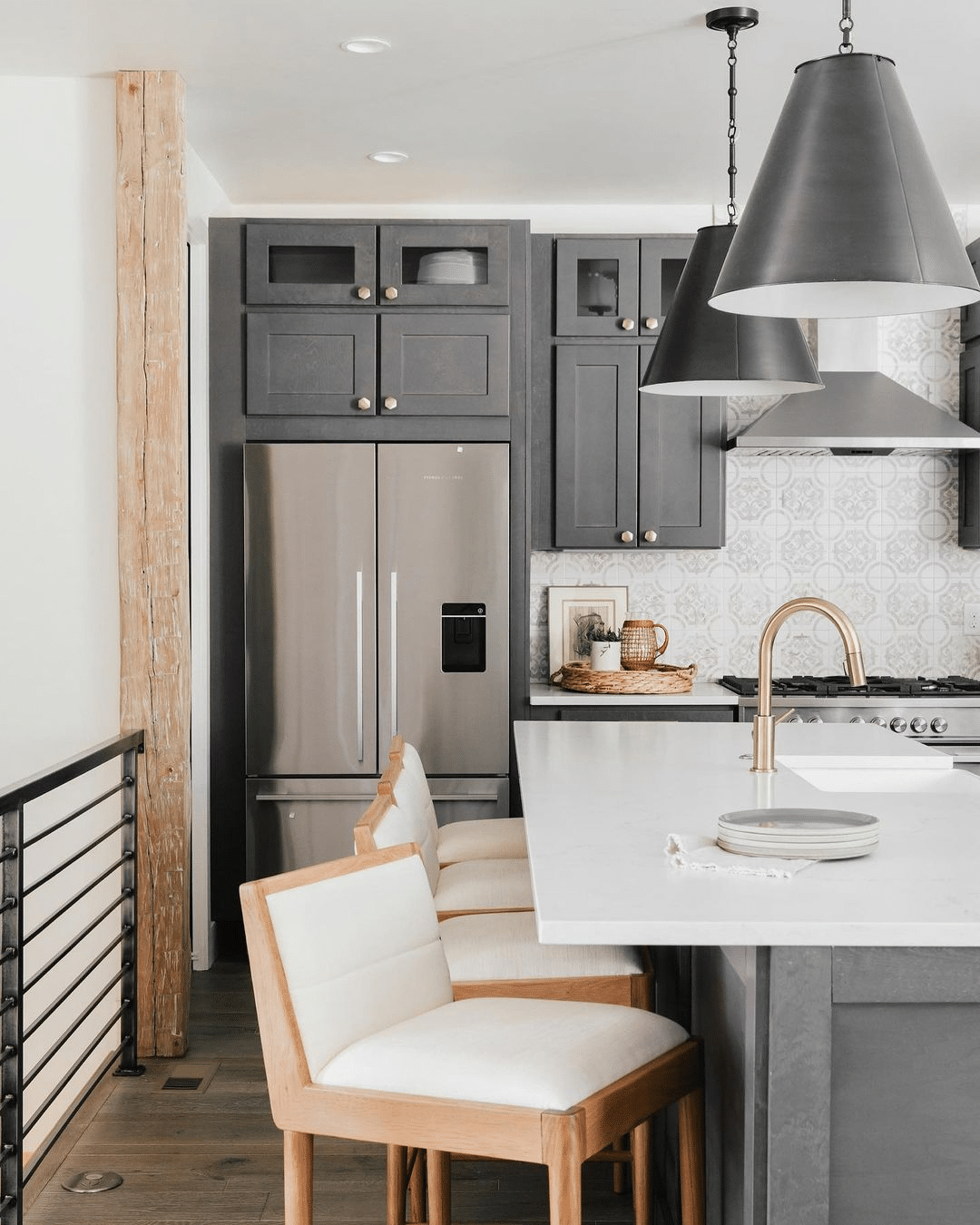 20 Adorable Backsplash For Grey Kitchen Ideas You Will Love - Drop By ...