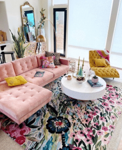 32 Most Adorable And Modern Pink Sofa ideas You Will Love - Drop By My Home