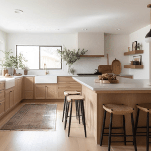 40 Dazzling Kitchen Peninsula Attached To Wall Ideas - Drop By My Home
