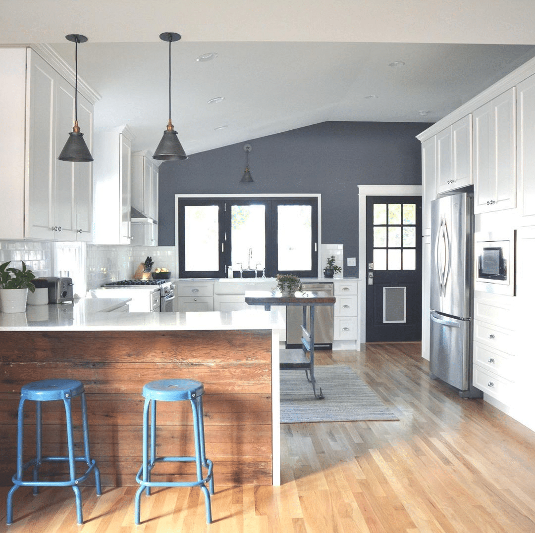 40 Dazzling Kitchen Peninsula Attached To Wall Ideas - Drop By My Home