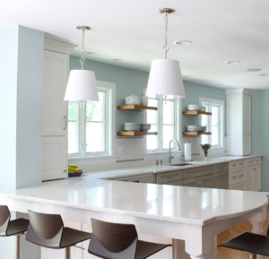 40 Dazzling Kitchen Peninsula Attached To Wall Ideas - Drop By My Home