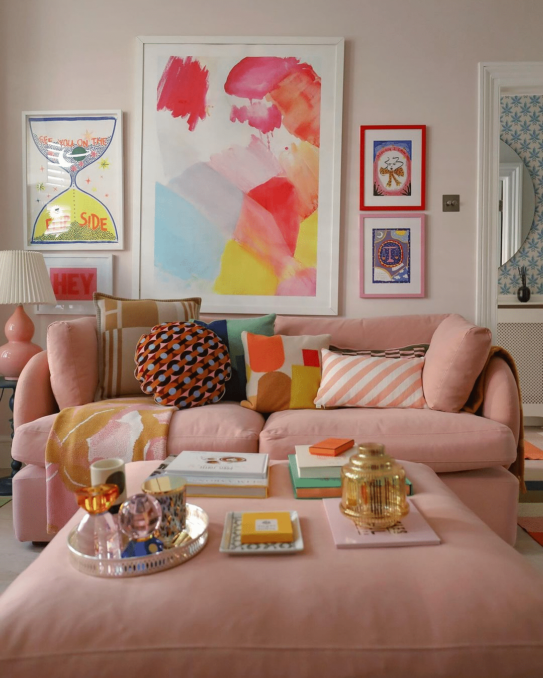 32 Most Adorable And Modern Pink Sofa ideas You Will Love - Drop By My Home