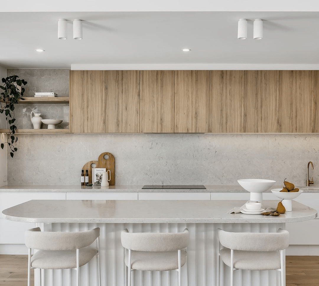 35 Magnificent Kitchen Island With Back Panel Ideas - Drop By My Home