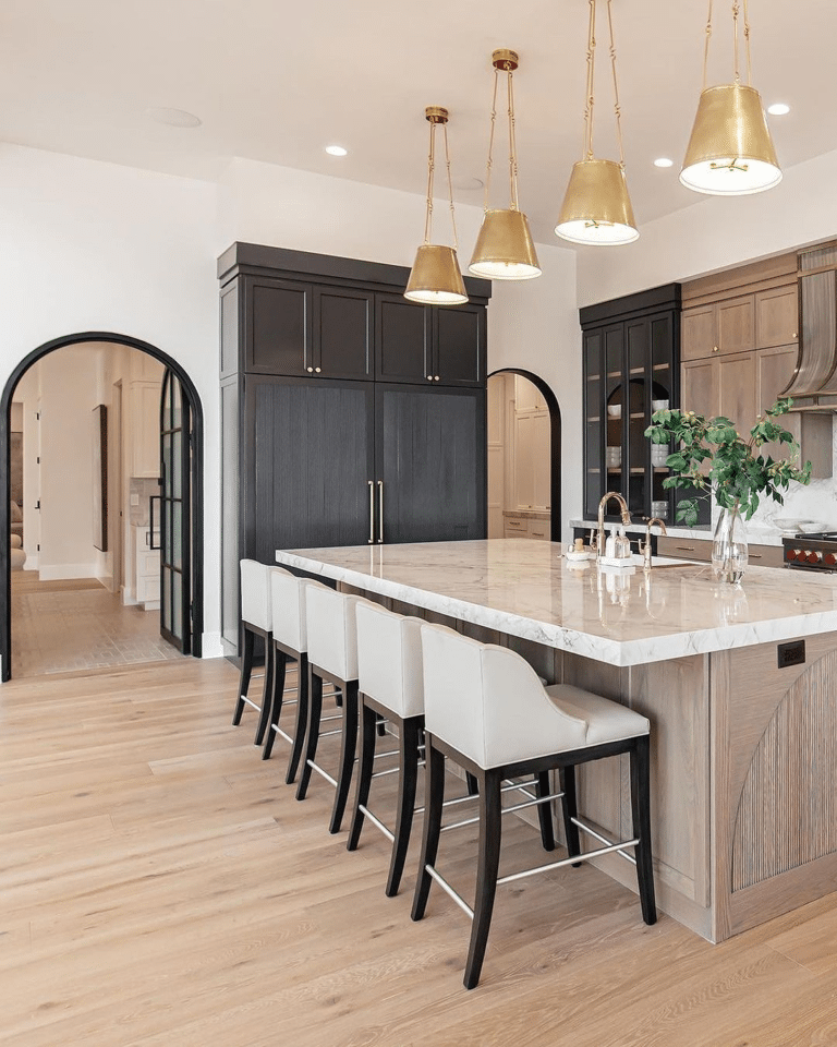 35 Magnificent Kitchen Island With Back Panel Ideas - Drop By My Home