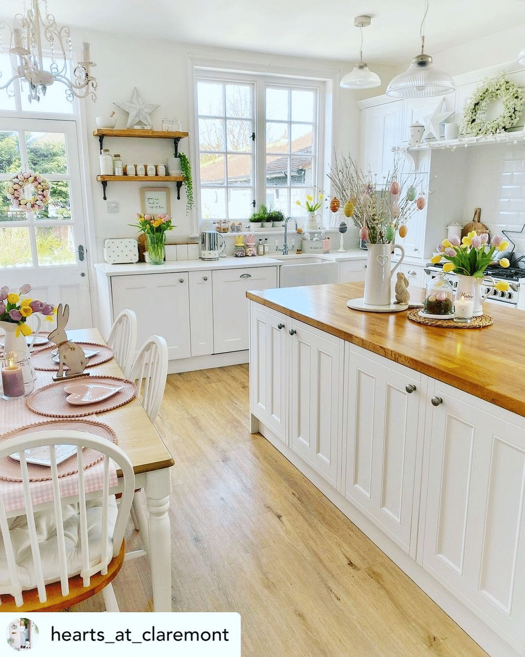 35 Lively Easter Kitchen Decor Ideas To Decorate This Festive Season ...
