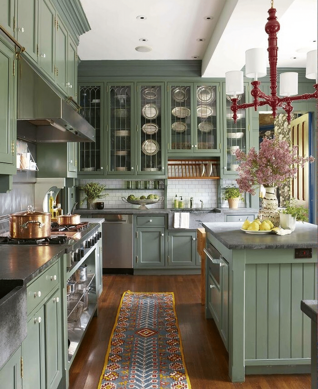 25 Ecstatic Green Kitchen Island Ideas That Amaze You - Drop By My Home