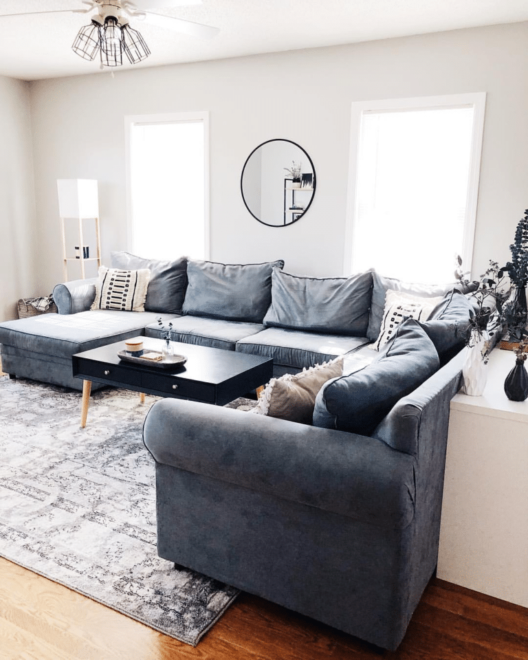 35 Remarkable Mirror Above Couch Ideas You Need To See - Drop By My Home