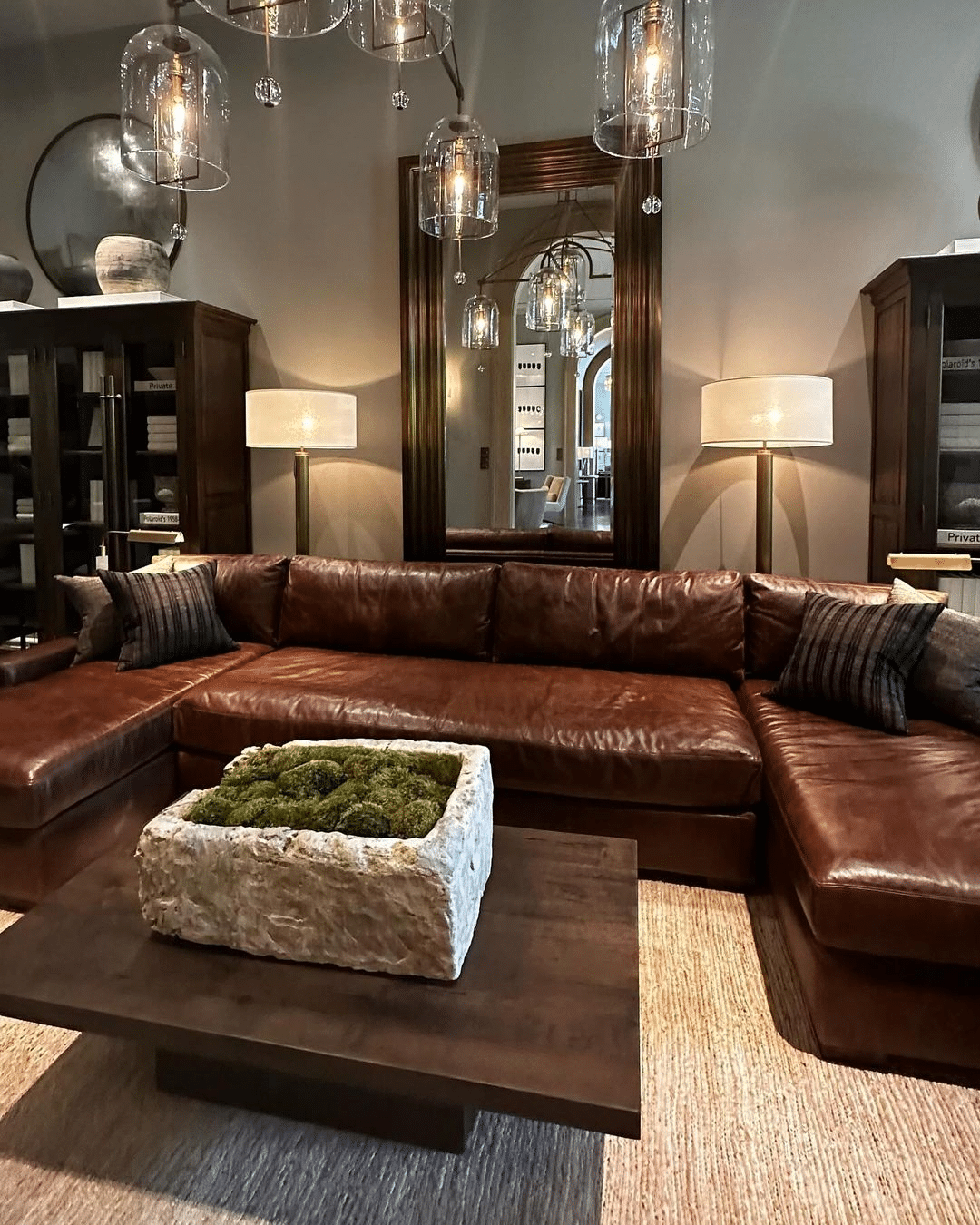 35 Remarkable Mirror Above Couch Ideas You Need To See - Drop By My Home