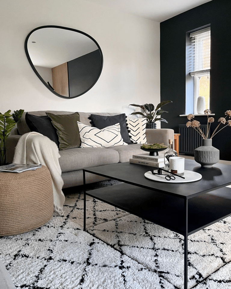 35 Remarkable Mirror Above Couch Ideas You Need To See - Drop By My Home
