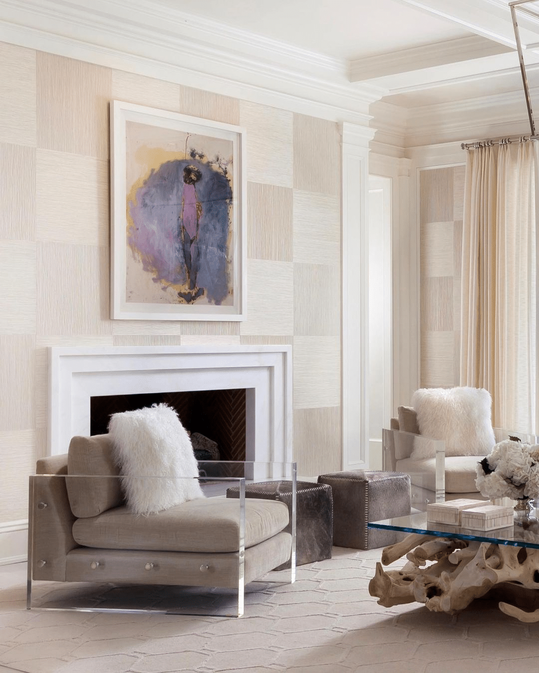 25 Stylish And Modern Cream Living Rooms - Drop By My Home