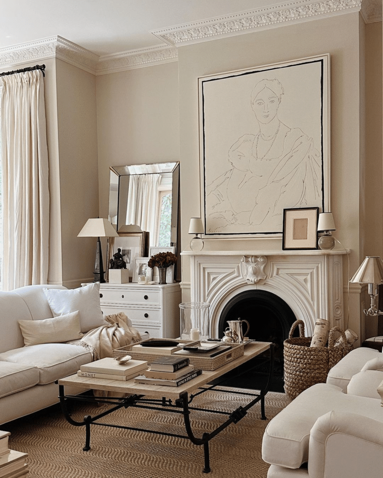 25 Stylish And Modern Cream Living Rooms - Drop By My Home