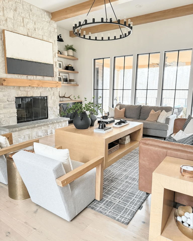 35 Classic And Old Black And Rust Living Room Ideas - Drop By My Home