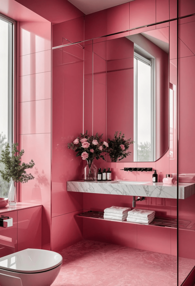 22 Trendy Pink Bathroom Designs Inspiring To Copy - Drop By My Home