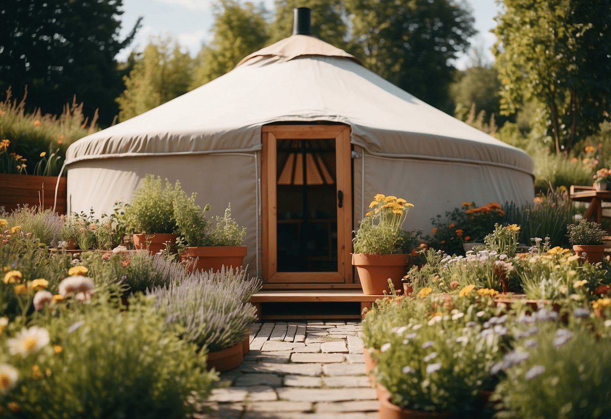 Garden Yurt Ideas: Cozy and Creative Outdoor Living Spaces - Drop By My ...