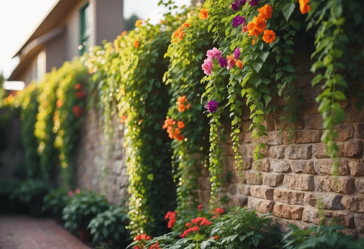 Garden Wall Hide Ideas: Ingenious And Workable Fixes - Drop By My Home